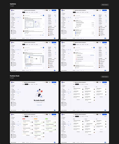 Revu Multipurpose Ui Kit For Saas Startups On Behance