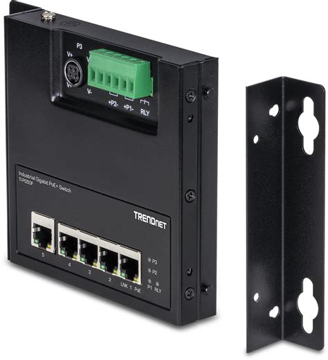 TRENDnet Port Industrial Gigabit PoE Wall Mounted Front Access Switch A Power Computer Ltd