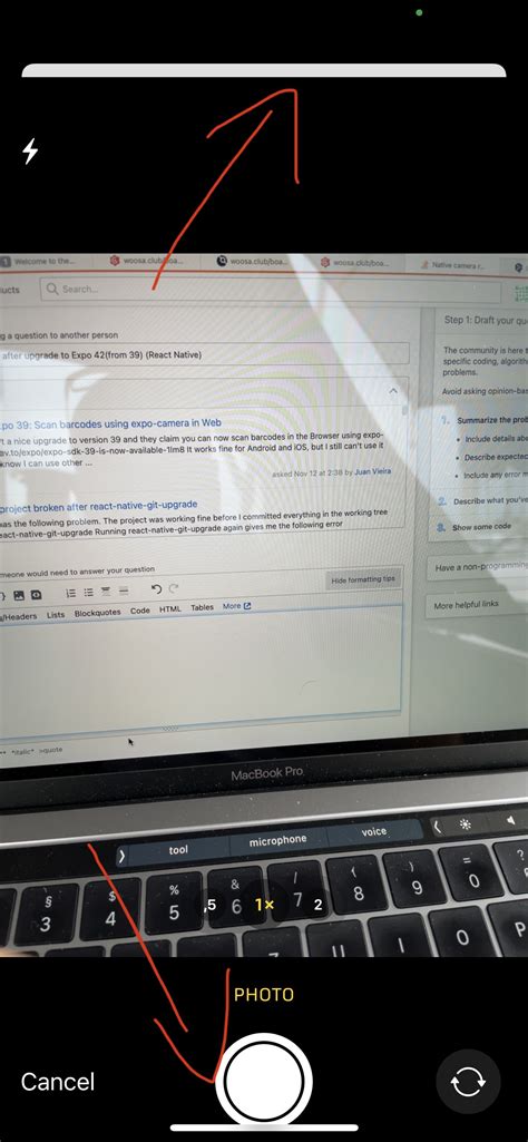 Ios Native Camera Rendering Broken After Upgrade To Expo 42from 39