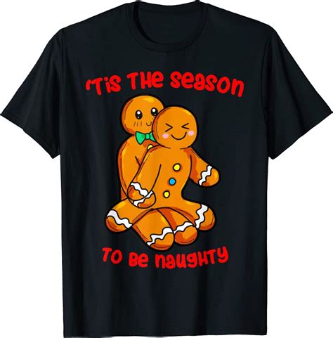 New Limited Christmas Couple Naughty Xmas Design Great T Idea T