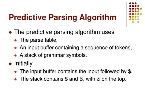 Predictive Parsing Lecture 9 Wed Feb 9 Ppt Download