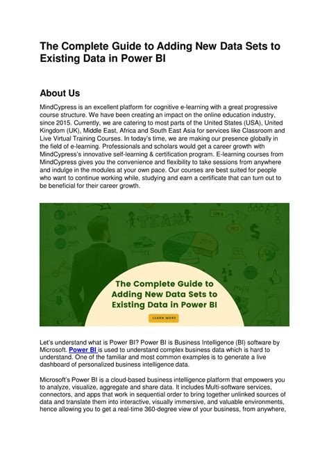 Ppt The Complete Guide To Adding New Data Sets To Existing Data In