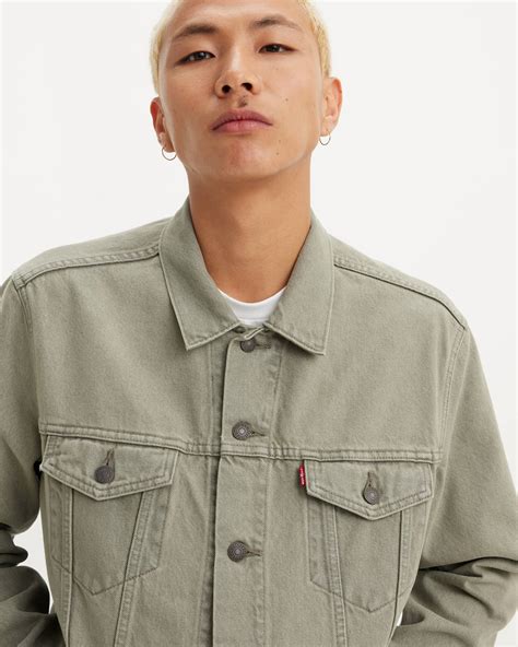Trucker Jacket Green Levis® Ad Trucker Jacket Green Levis® Ad