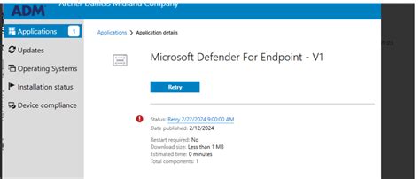 Sccm Task Seqeunce Failing To Enable The Microsoft Defdender On The Machines Rsccm