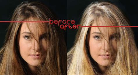 Brown Hair To Blonde Hair For Warm Skin Tones