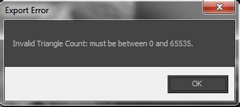 DS Max To Nif Export Error Help Needed Skyrim Technical Support LoversLab
