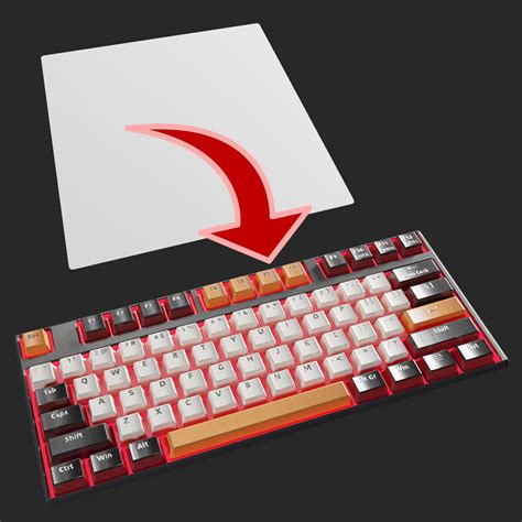 Computer Keyboard Texture