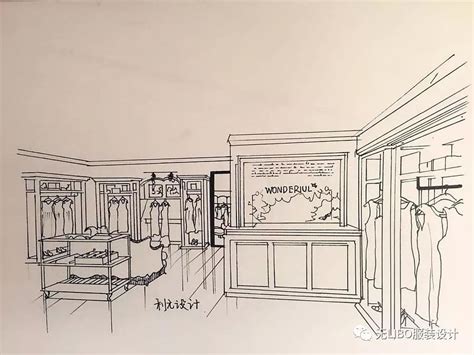 服装店简笔画卖东西 服装店简笔画内容 服装店简笔画简易 大山谷图库