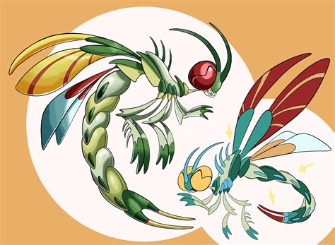 Oc I Was Trying To Come Up With A Bugdragon Variant For Flygon But