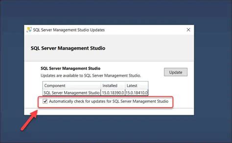 Disable SSMS Automatic Updates SQL Server Easy Ways