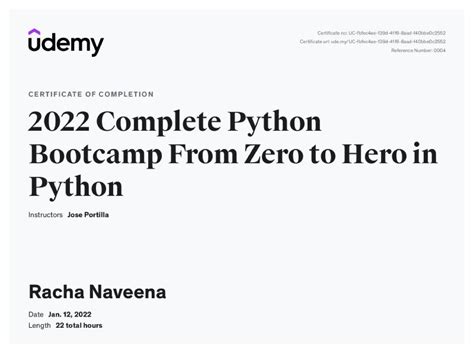 Racha Naveena On Linkedin Python Programming Udemygraduate