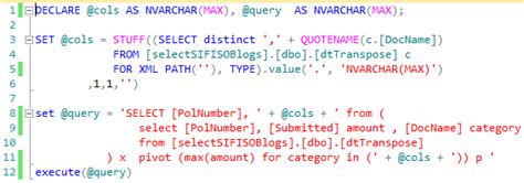 Múltiples opciones para transponer filas en columnas SQL Shack articles about database