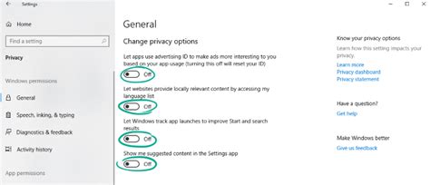 How To Change Your Privacy Settings On Windows 10