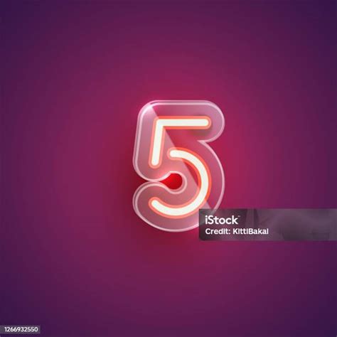 플라스틱 케이스 가 있는 사실적인 네온 5 캐릭터 벡터 일러스트 0명에 대한 스톡 벡터 아트 및 기타 이미지 0명 3차원 형태 개체 그룹 Istock