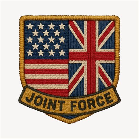 Joint Military Collaboration Emblem Free Photo Rawpixel