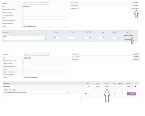 Problem Displaying The Amount Including Tax In The Customer Order Issue Dolibarr
