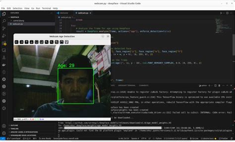 Eko Purnomo On Linkedin Using Deepface Pre Trained Model For Age Detection