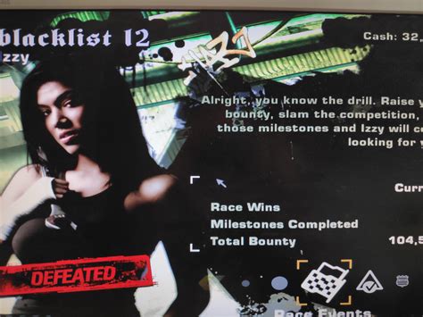 So I Launched Nfs Mw And The Game Said That I Eliminated The Boss I Reloaded The Game But