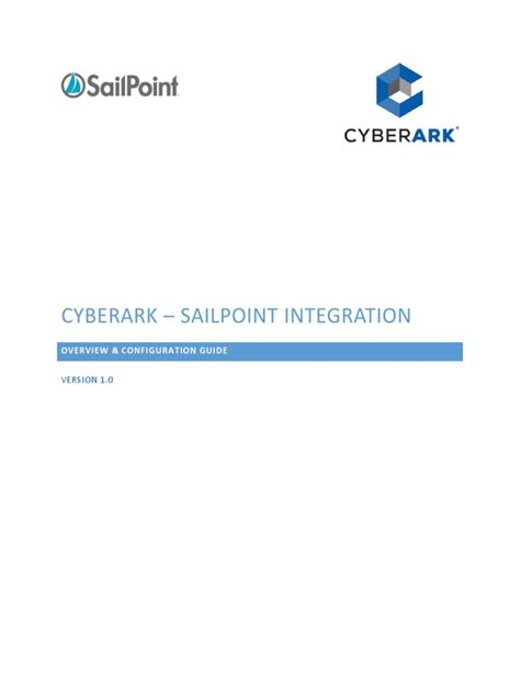 Cyberark Sailpoint Integration V1 0 Pdf User Computing Databases