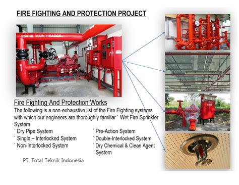 Total Teknik Indonesia Fire Fighting And Protection Project