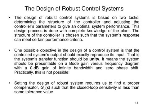 Ppt Robust Control Systems Chapter 12 Powerpoint Presentation Free Download Id1346926