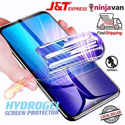 Oppo A Hydrogel Screen Protector Shopee Malaysia