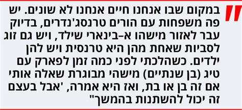 אישה בהיריון מקבלת יחס מיוחד שגבר בהיריון לא מקבל הישראלי הראשון