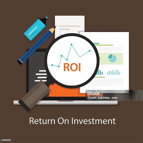 Roi 투자 수익률 투자수익률에 대한 스톡 벡터 아트 및 기타 이미지 투자수익률 0명 2015년 Istock