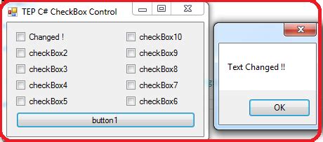 C Checkbox Control The Engineering Projects