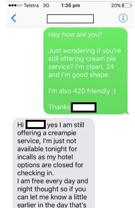 Sex Workers In Melbourne Mum Finds Texts On Sons Phone News Com Au Australias Leading