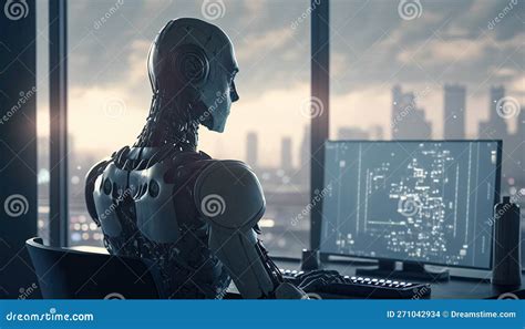 Maximize Your Efficiency Chatgpt Robot Working Cutting Edge Programming In Action Generative