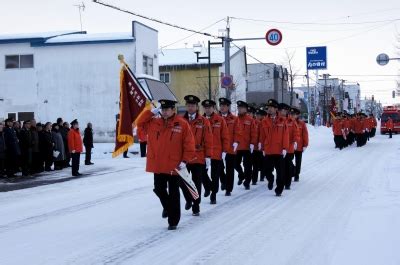 平成31年 消防出初式を行いました美幌管区 美幌津別広域事務組合