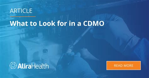 CDMOs Selection Best Practices Alira Health