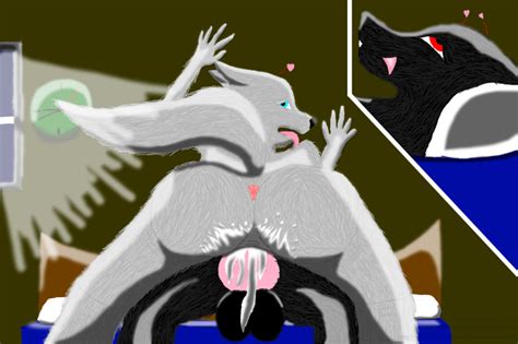 Rule 34 Anthro Balls Big Balls Big Penis Canine Cum Cum In Pussy Cum