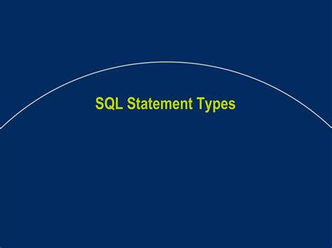 Advanced Sql Training Ppt