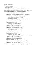 Sphere Java Package Shapestest File Sphere Java Author Jacqueline Date 1 18 2021