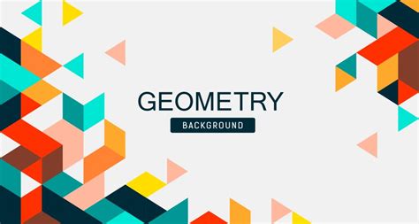 Abstract Blocks Template Design Background Simple Vector Image