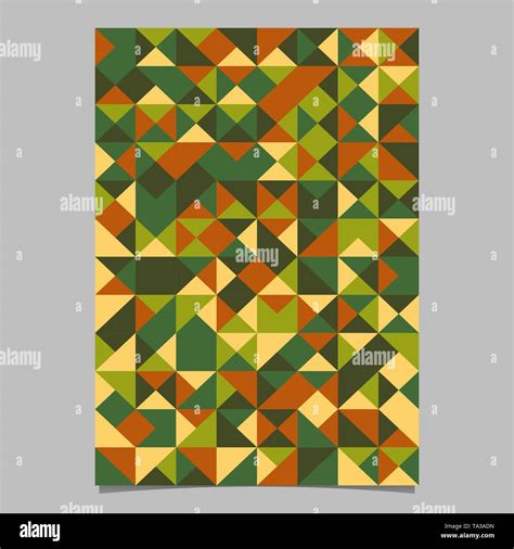 Seamless Polygonal Abstract Triangle Tile Brochure Background Template Stock Vector Image And Art
