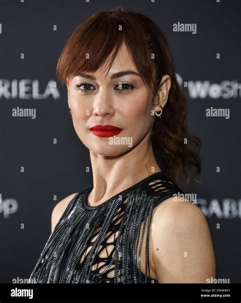 London Uk 19th Feb 2023 Olga Kurylenko Attends The Julien Macdonald