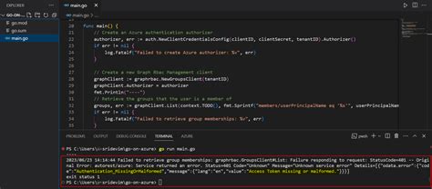 how to check a user s group in azure using go lang stack overflow