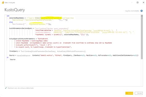 Parâmetros De Consulta M Dinâmica No Power Bi Desktop Power Bi Microsoft Learn