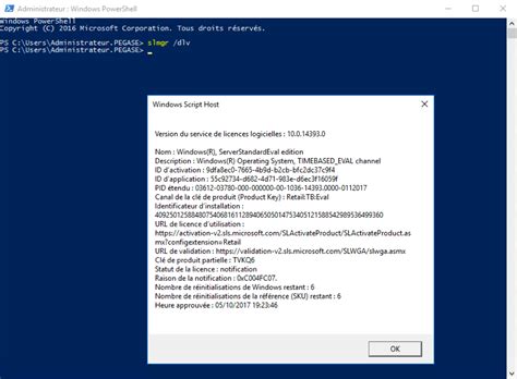 Windows Server Comment Passer Dune Version Dévaluation à Une Version Standard Clorioufr
