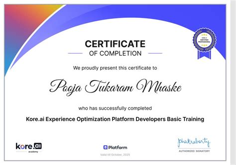 Pooja Mhaske On Linkedin I Am Happy To Announce I Have Completed