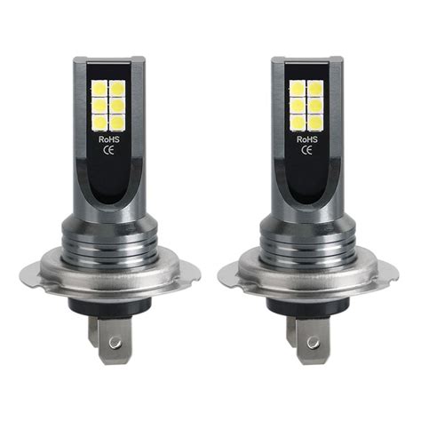 Set 2 Becuri Auto Led H7120wset 12 Led Smd 6000k 1224v Emagro