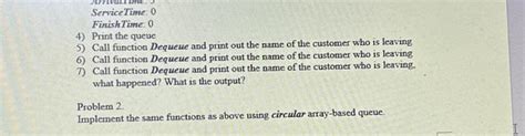 Solved Note The Description For Problem 1 Is Struct Based