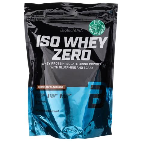 Biotech Usa Iso Whey Zero Chocolade 500 G Medpak