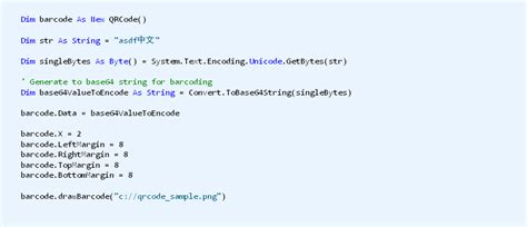 How To Create Print Barcode With Numbers ASCII Unicode Text Using VB