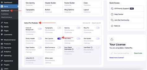 How To Set A Full Width Site Layout With Astra