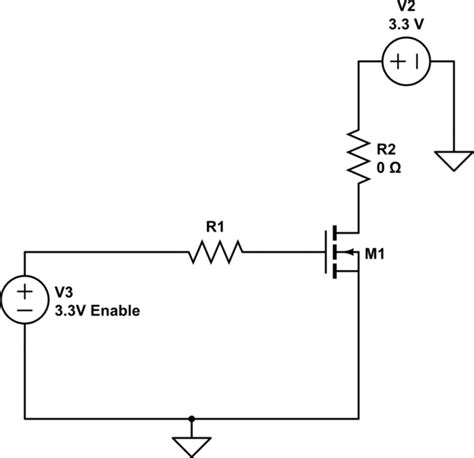 Transistors Logic Level Mosfet Switch Electrical Engineering Stack