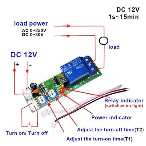 Dc12v Ajustável Infinite Cycle Loop Delay Timer Ubuy India